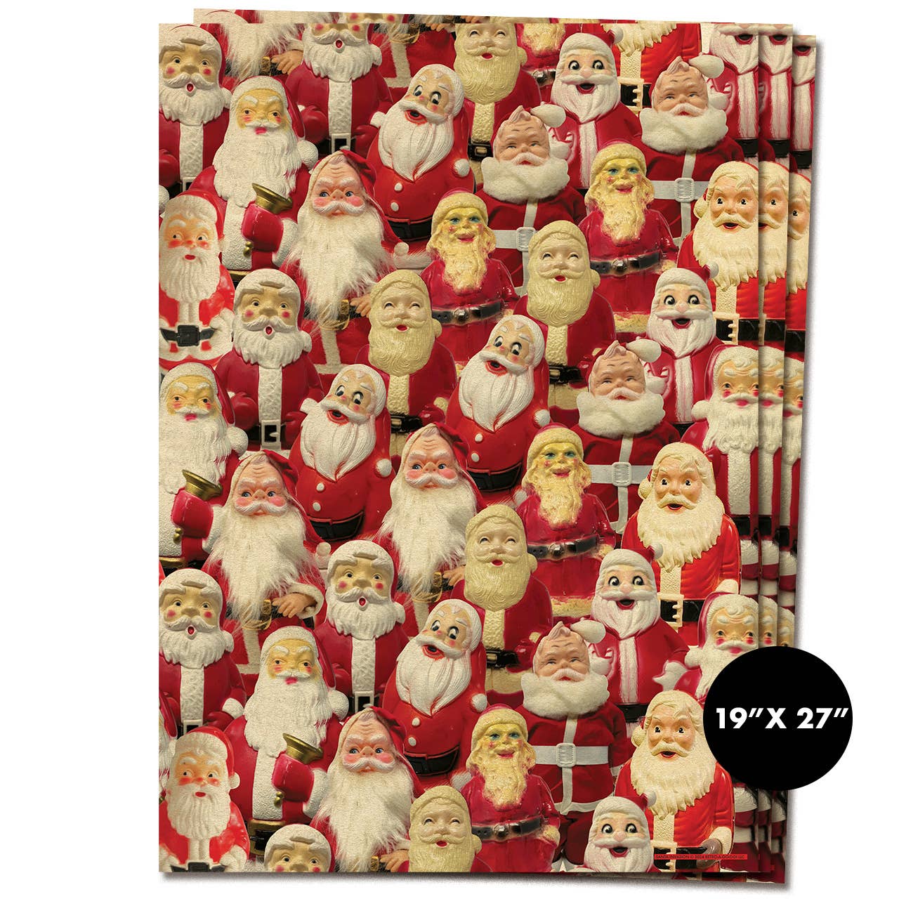 Santa Invasion Gift Wrap Sheets – Quirks!