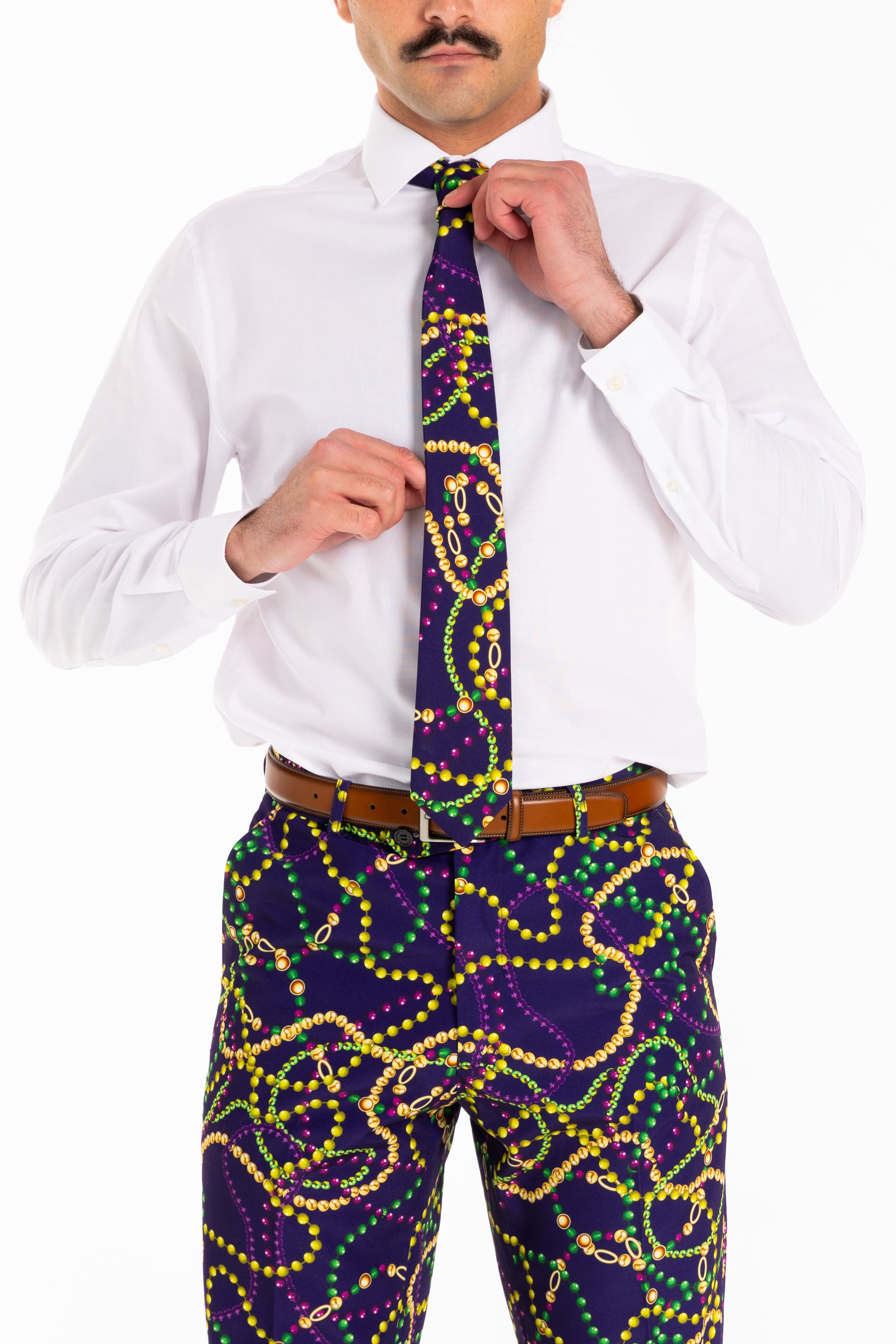 The Carnival Krewe | Mardi Gras Beads Tie – Quirks!