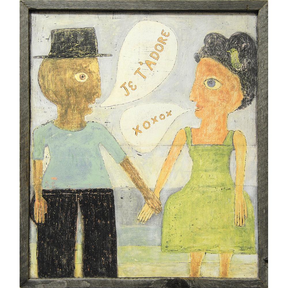"French People Talking" Art Print – Quirks!