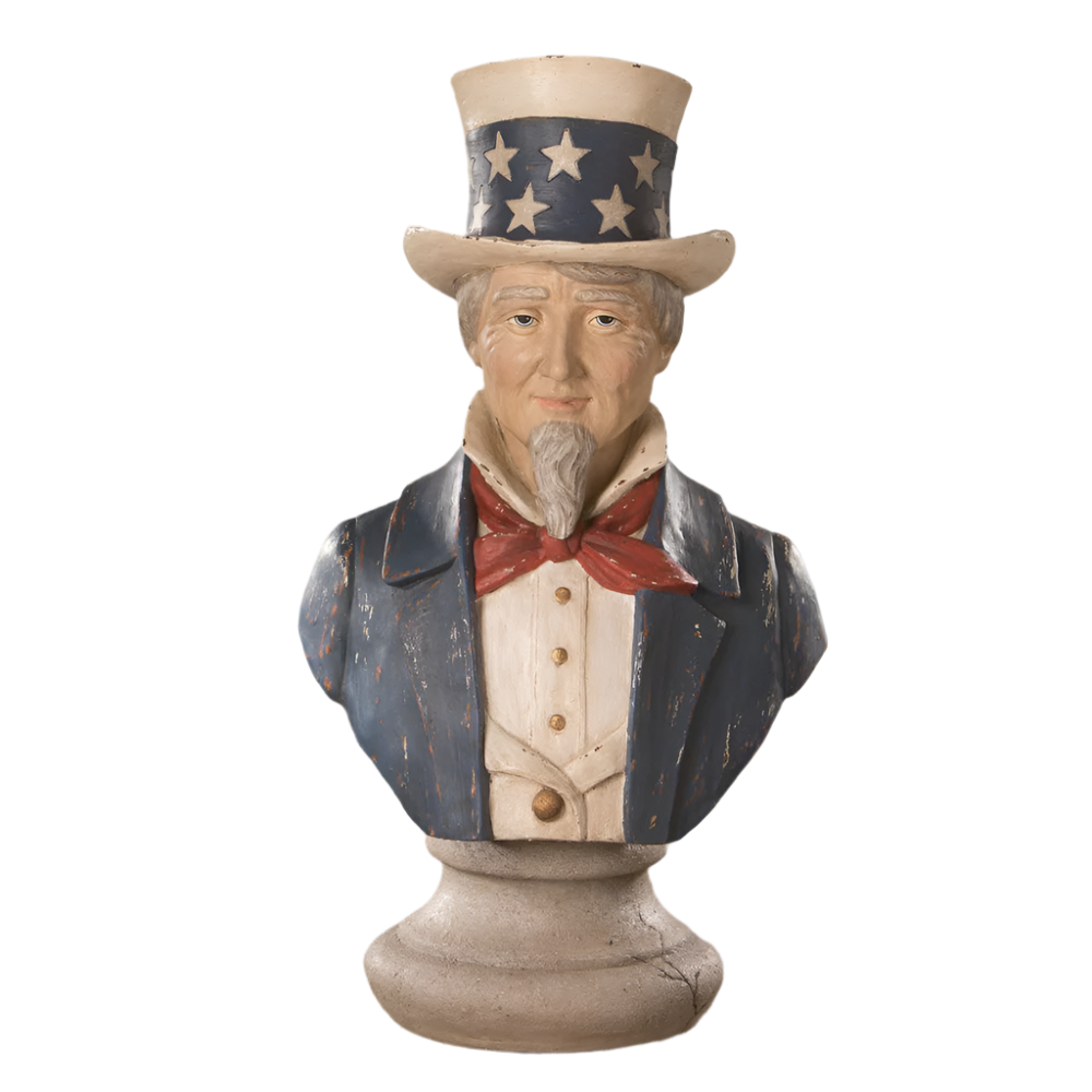 Uncle Sam Bust by Bethany Lowe Designs – Quirks!