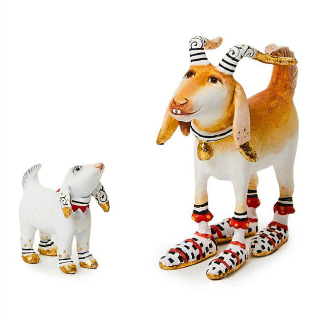 Mini Nativity Nathan & Noel Goat Figures by Patience Brewster – Quirks!